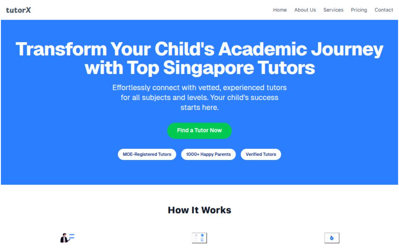 Find Your Ideal Tutor in Singapore | TutorX